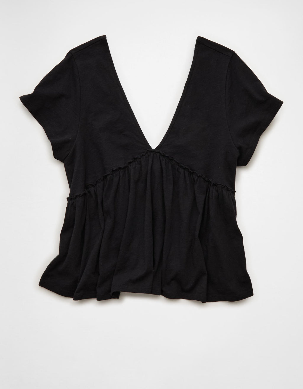 AE Sunchaser Knit Babydoll Swing T-Shirt – American Eagle Europe