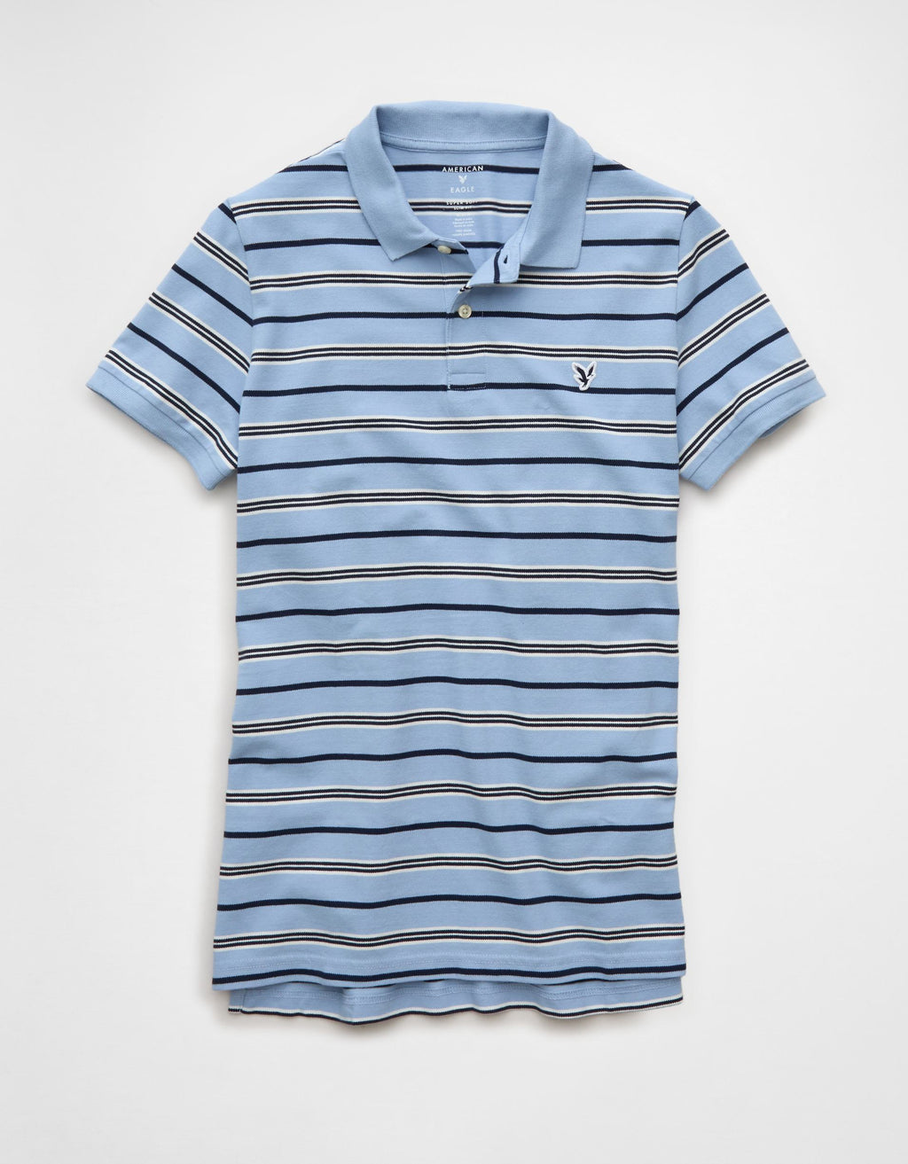 AE Slim Fit Logo Pique Polo Shirt – American Eagle Europe