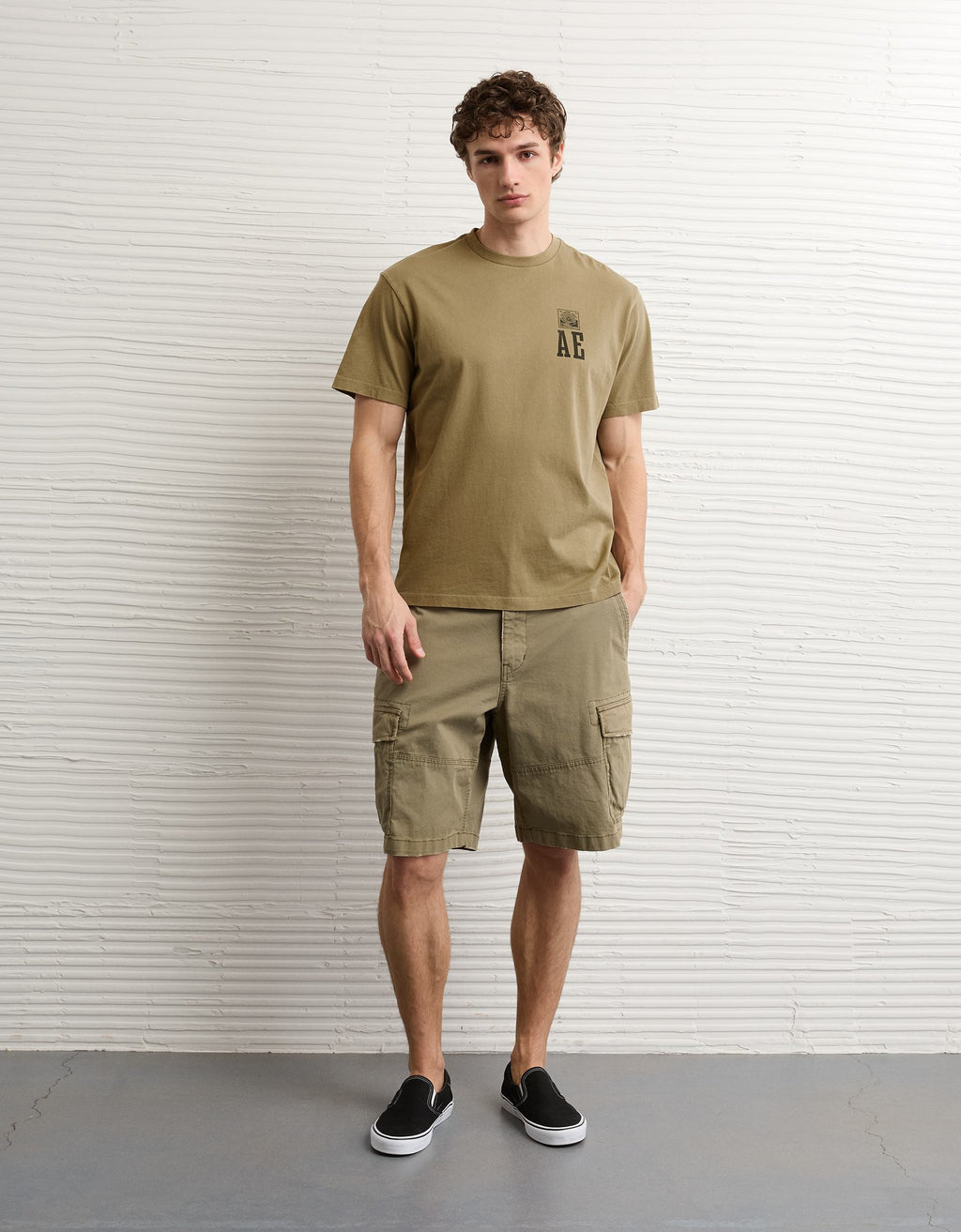 AE Standard Fit Graphic Logo T-Shirt – American Eagle Europe