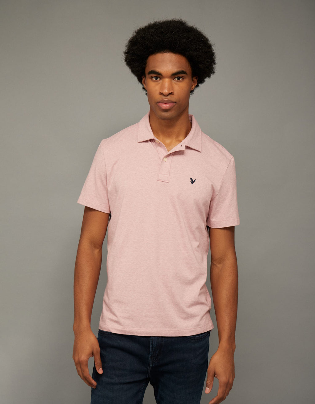 AE 24/7 Club Logo Polo Shirt – American Eagle Europe
