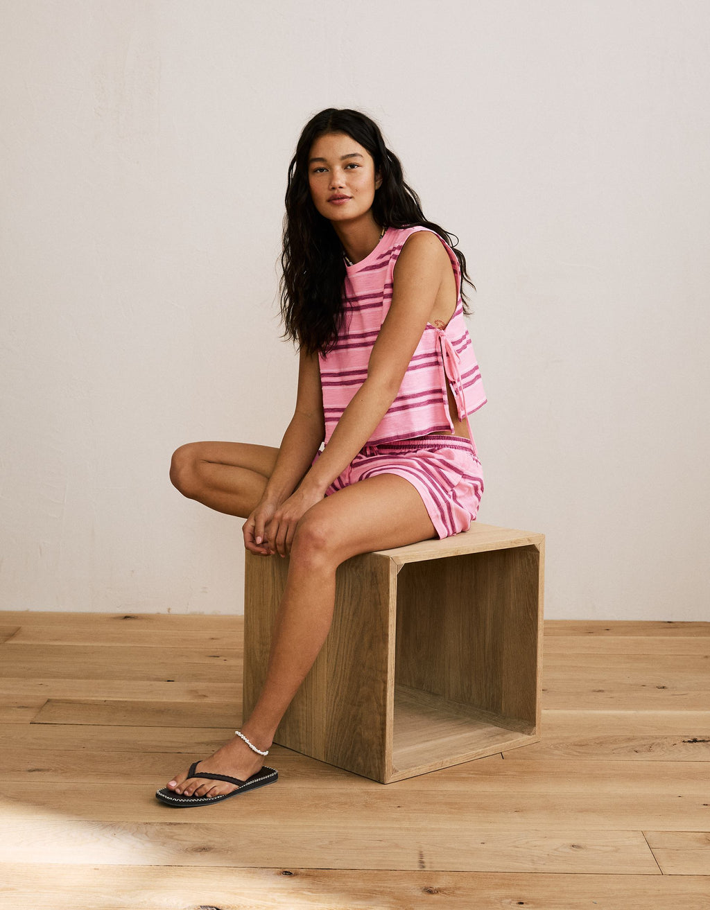 AE Sunchaser Side-Tie Muscle Tank Top – American Eagle Europe