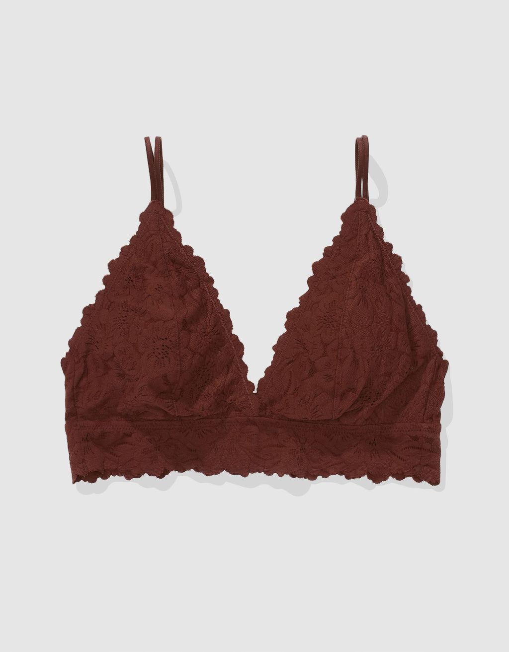 Show Off Rosey Lace Padded Plunge Bralette – American Eagle Europe