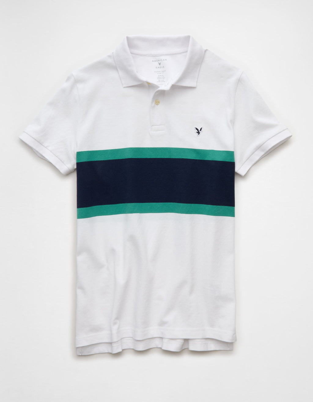 AE Slim Fit Logo Pique Polo Shirt – American Eagle Europe
