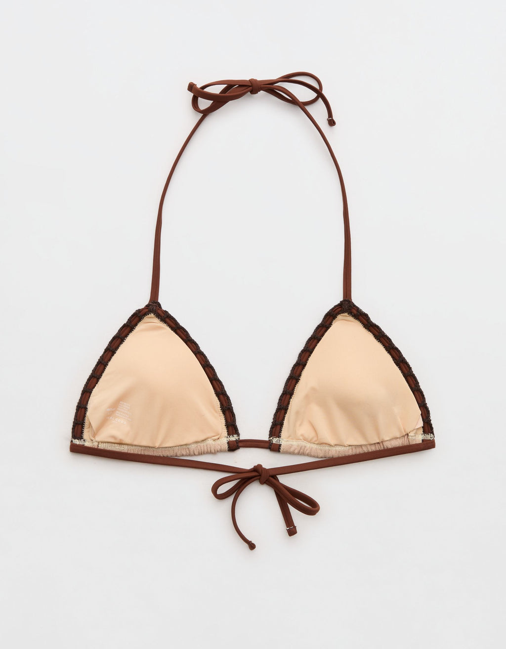 Aerie Crochet String Triangle Bikini Top – American Eagle Europe