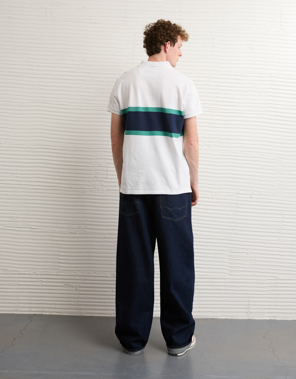 AE Slim Fit Logo Pique Polo Shirt – American Eagle Europe