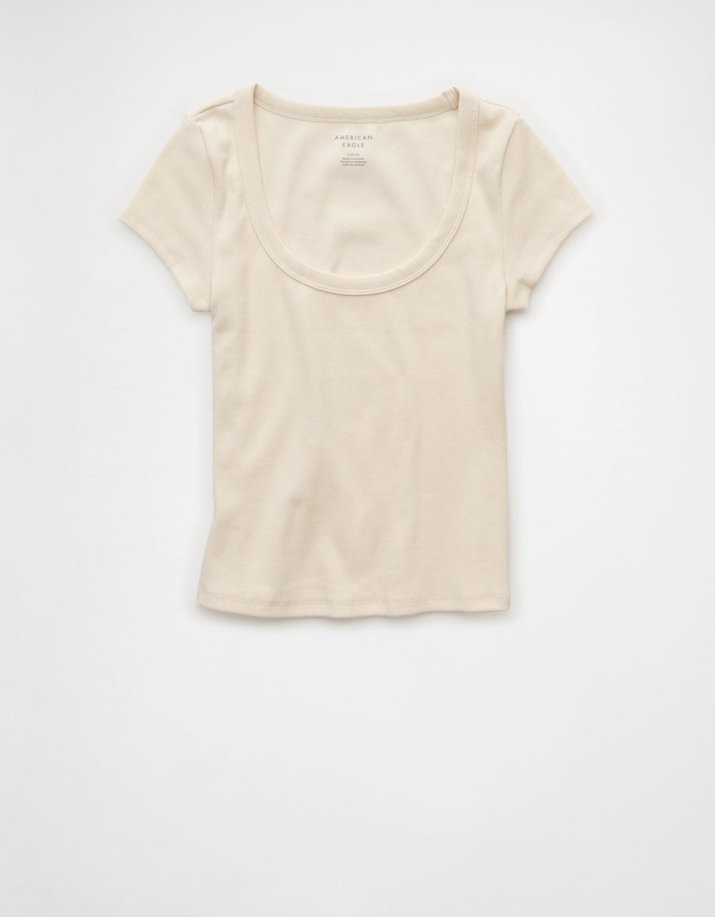 Camiseta Hey Baby AE con escote redondo – American Eagle Europe