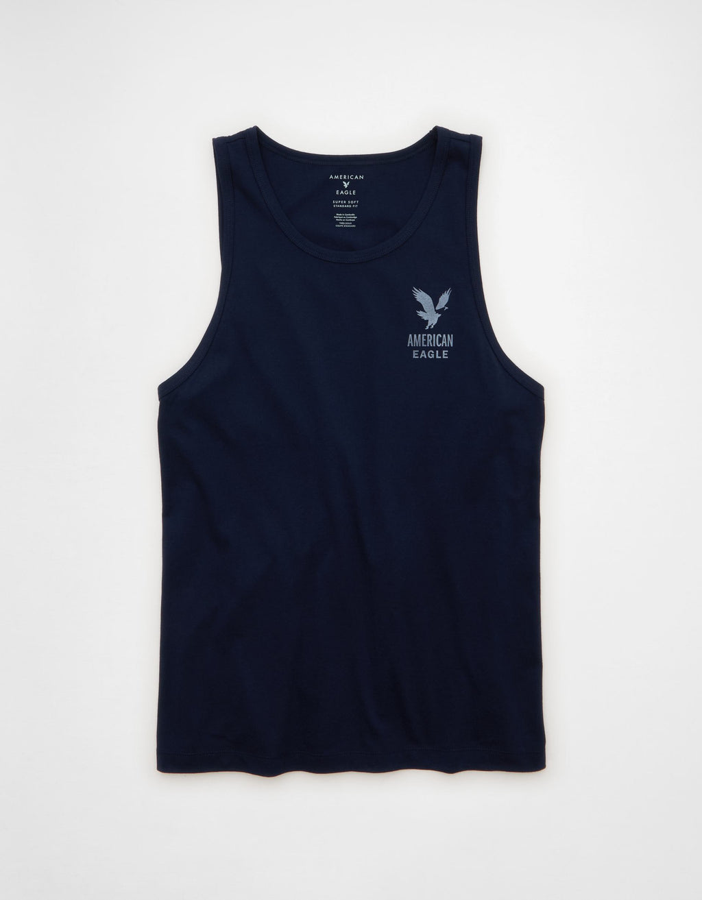 AE Standard Fit Lightweight Logo Graphic Tank Top – American Eagle Europe