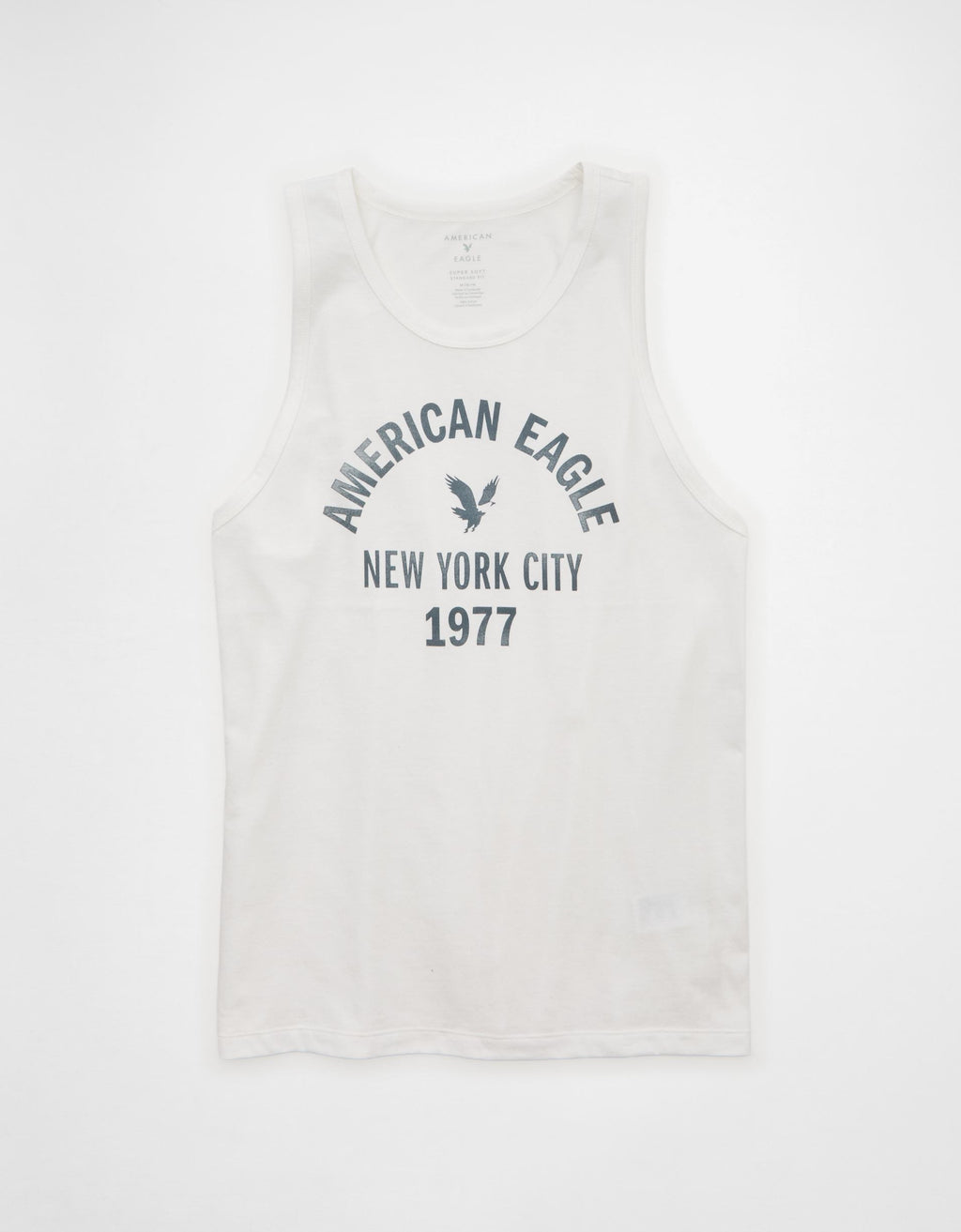 AE Standard Fit Lightweight Logo Graphic Tank Top – American Eagle Europe